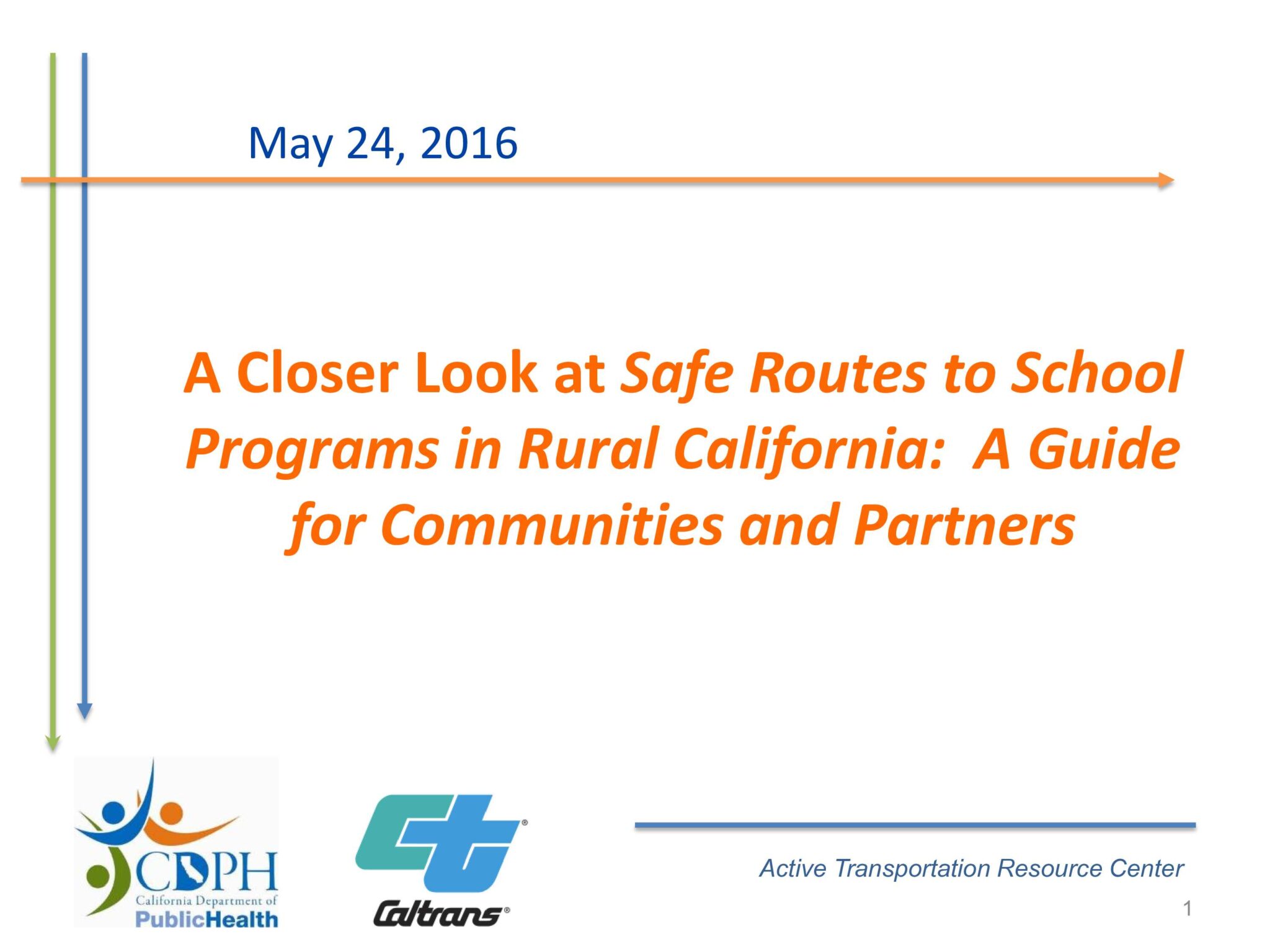A Closer Look at "Safe Routes to School Programs in Rural California: A ...