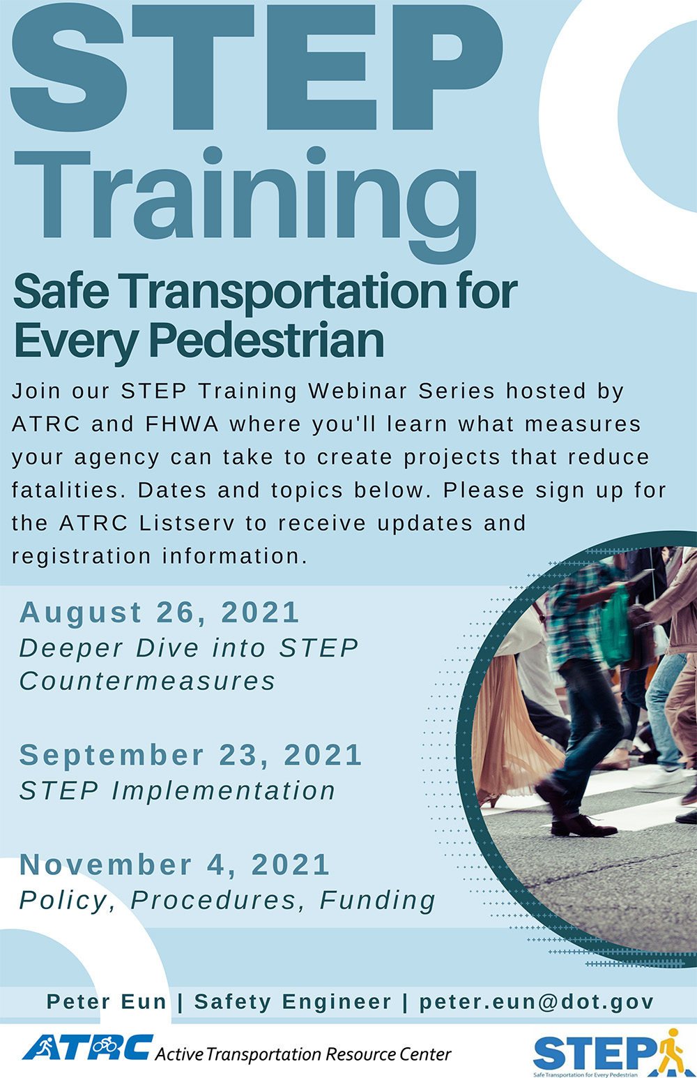 Safe Transportation for Every Pedestrian (STEP) - Workshop Series 2 ...